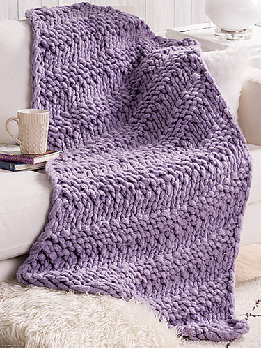 Ravelry: Lavender Mist Throw pattern by Corrina Ferguson