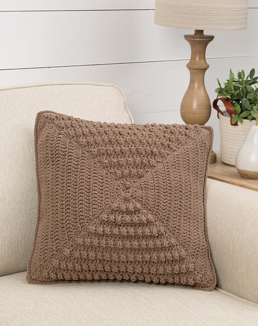Ravelry: Popcorn Pillow pattern by Kristen Stoltzfus