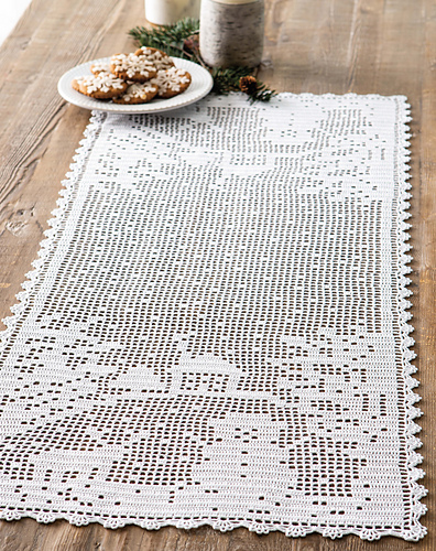 Ravelry: Winter Wonderland Table Runner pattern by Joyce Geisler