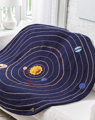 Ravelry: Solar System Blanket pattern by Alex Mikkelborg