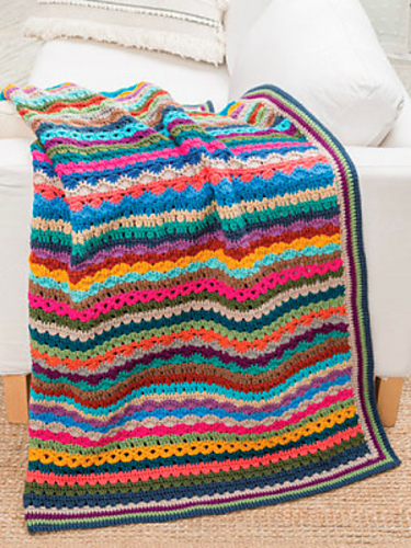 Ravelry: Scrap Happy Afghan pattern by Margret Willson