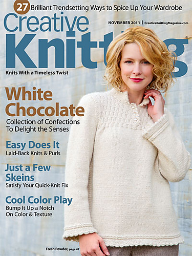 Ravelry: Creative Knitting, November 2011 - patterns