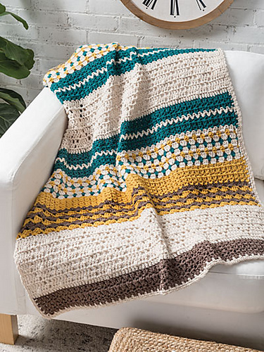 Ravelry: College-Bound Throw pattern by Mary Chisak