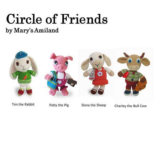 Ravelry: Charley Bull Cow The Ami pattern by Mary’s Amiland