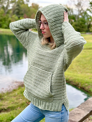 Ravelry: Harvest Hooded Sweater pattern by Kristi Garris