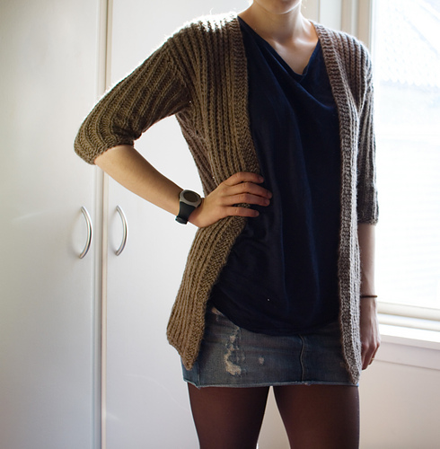 Ravelry: Matild's Lavender jacket in natural tones
