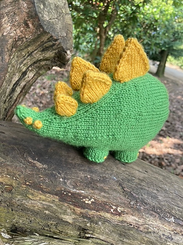 Ravelry: Stego Stegosaurus pattern by Matt Elliot-Ripley