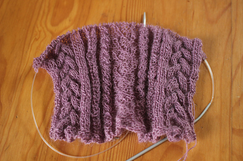 Ravelry: 1:12th scale Chunky Aran throw pattern by Frances Powell