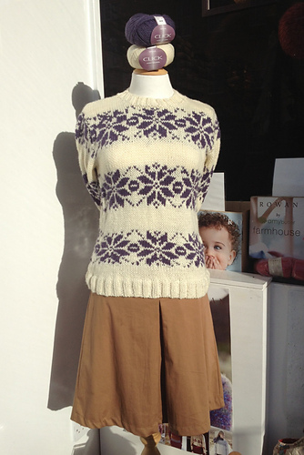 Ravelry: Snowflake Sweater pattern by Sirdar