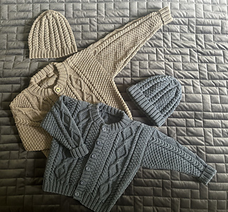 Ravelry: Henry's Cardigan and Hat pattern by Jackie Platt
