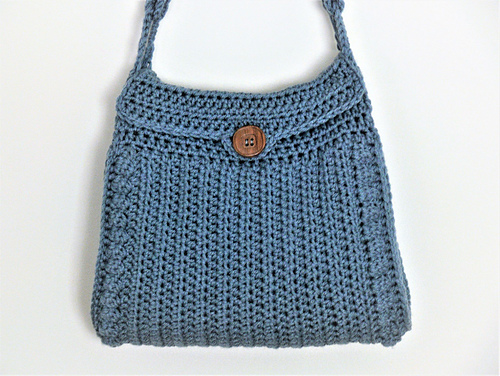 Ravelry: Blue Jean Tote Bag pattern by Meadowvale Studio