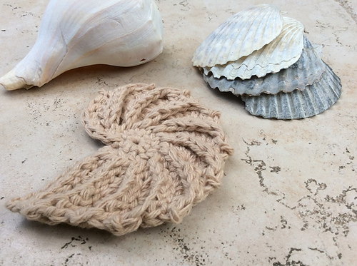 Ravelry: Sea Shell Applique pattern by Patricia Brosnan