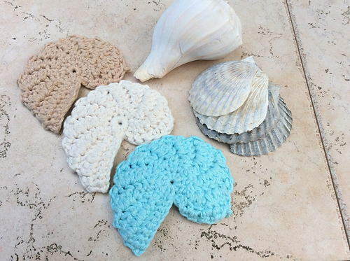 Ravelry: Sea Shell Applique pattern by Patricia Brosnan