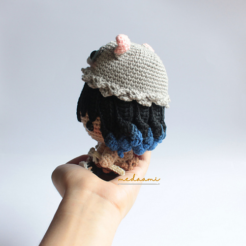 Ravelry: Inosuke Demon Slayer Amigurumi pattern by Imelda Liputri