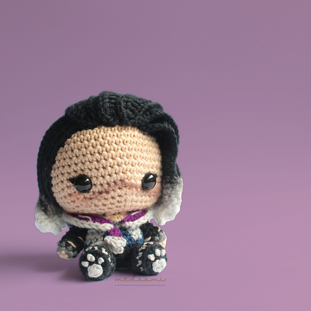 Ravelry: Fade Valorant inspired Amigurumi pattern by Imelda Liputri