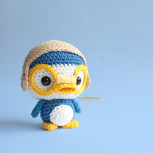 Ravelry: Pororo the Penguin Amigurumi pattern by Imelda Liputri