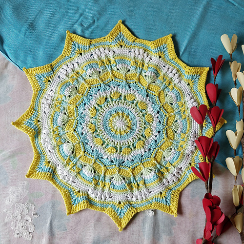 Ravelry: Carousel Mandala CAL pattern by Anna Nilsson