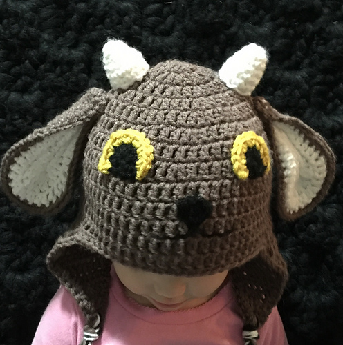 Ravelry: Crochet Goat Hat pattern by Megan Unay