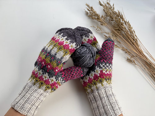 Ravelry: Happy Mittens pattern by Meiju Kallio