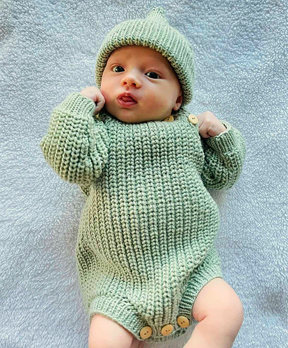 Ravelry: Cozy Romper pattern by Marina Balambaeva