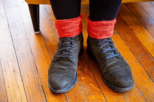 Ravelry: Ankle Boots Socks pattern by Melanie Braith