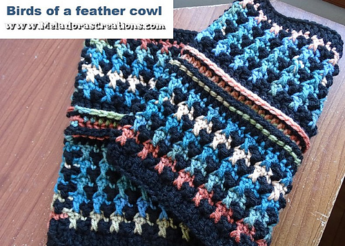 Ravelry: Birds of a Feather Cowl pattern by Meladoras Creations