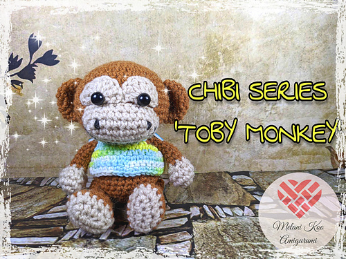 Ravelry: Chibi Series - Toby Monkey pattern by Melani Halim