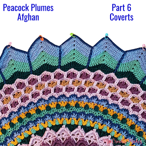 Ravelry: Peacock Plumes Afghan pattern by Melinda Miller