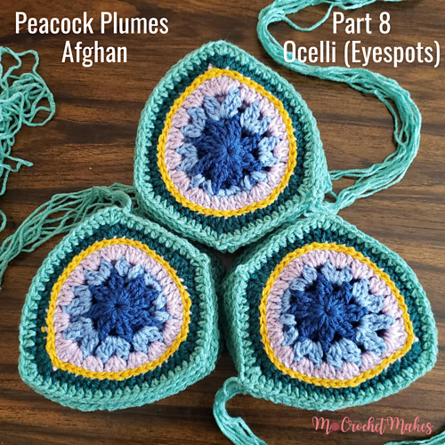 Ravelry: Peacock Plumes Afghan pattern by Melinda Miller