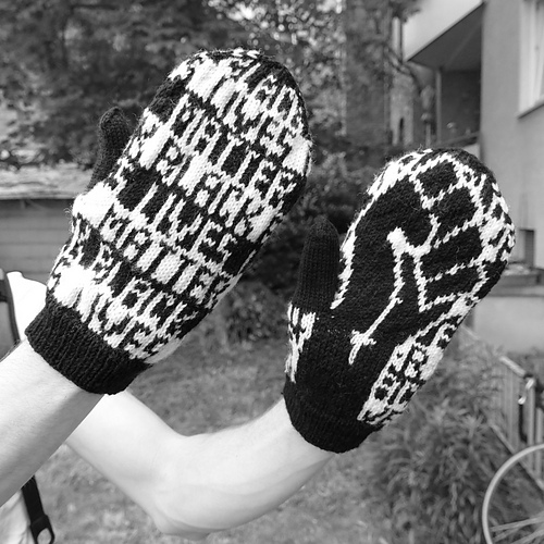Ravelry: Black Lives Matter Mittens pattern by Melisa Rintala