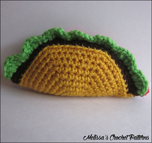 Ravelry: Happy Little Taco pattern by Melissa's Crochet Patterns