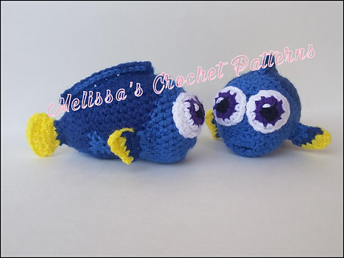 Ravelry: Baby Dory pattern by Melissa's Crochet Patterns