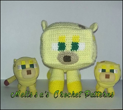 Ravelry: Minecraft Ocelot pattern by Melissa's Crochet Patterns