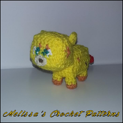 Ravelry: Mini Ocelot - Minecraft pattern by Melissa's Crochet Patterns