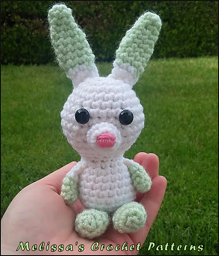 Ravelry: Marshmallow Bunny pattern by Melissa's Crochet Patterns