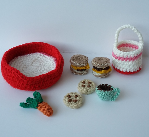 Ravelry: Mini Burger pattern by Lisa van Klaveren