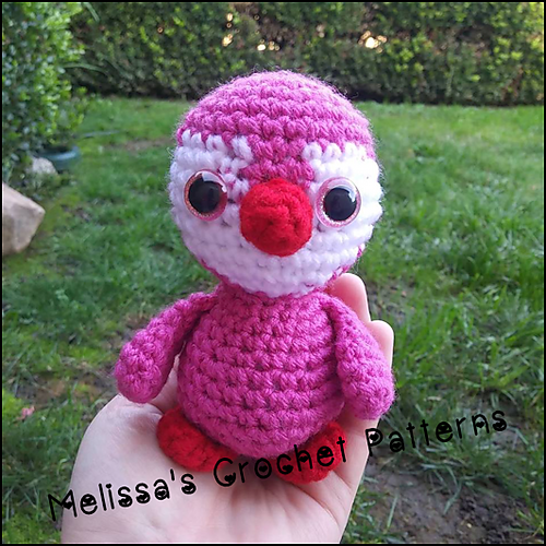 Ravelry: Valentine's Day Penguins pattern by Melissa's Crochet Patterns