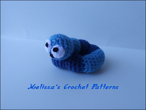 Ravelry: Mini Slither.io pattern by Melissa's Crochet Patterns