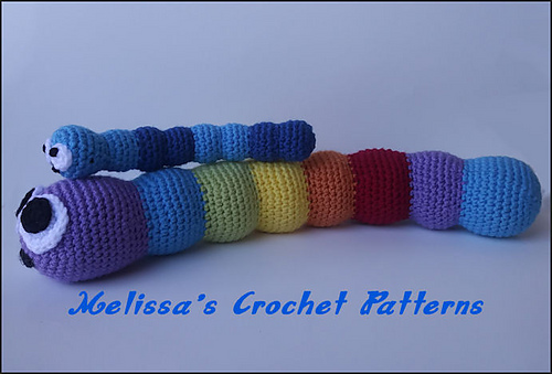 Ravelry: Mini Slither.io pattern by Melissa's Crochet Patterns