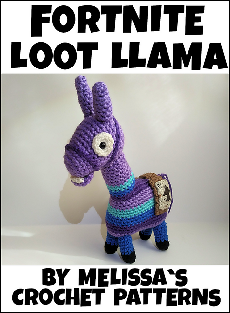 Ravelry: Fortnite Loot LLama pattern by Melissa's Crochet Patterns