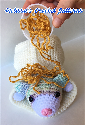 Ravelry: Purrito pattern by Melissa's Crochet Patterns