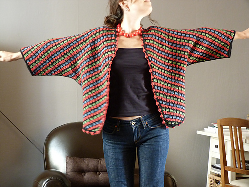 Ravelry: #20 Dolman Sleeve Jacket pattern by Keiko Okamoto (岡本啓子)