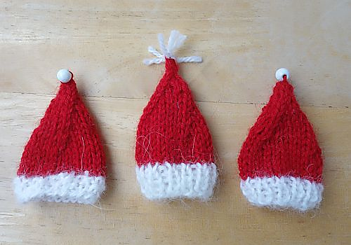 Ravelry: Mini Santa Hat & Elf Hat ~ for Ferrero Rocher pattern by ...