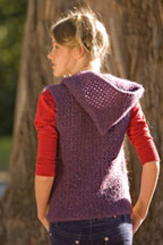 Ravelry: Felted Hooded Vest pattern by Jennifer L. Appleby