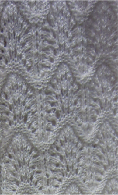 Ravelry: Fan Lace Scarf pattern by Merrily Parker