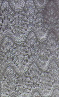 Ravelry: Fan Lace Scarf pattern by Merrily Parker