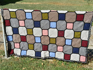 Ravelry: St. Mary's Patio Stones Afghan pattern by E. Anne Goodwin