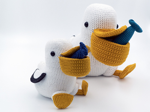 Ravelry: Amigurumi Pelican pattern by Mevlinn Gusick