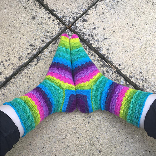 Ravelry: Geek Socks pattern by Wei S. Leong