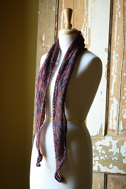 Ravelry: Textured Scarf pattern by Micaela Langevin